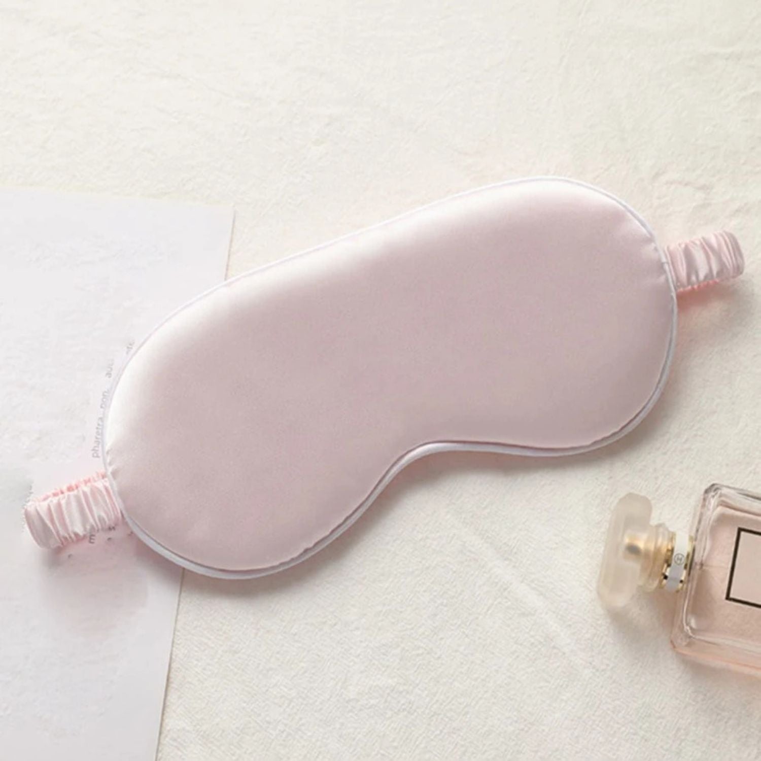 SATIN SLEEP EYE MASK - BLUSH – Kismetbyme